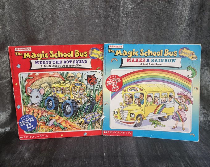 The Magic School Bus Book Set - Etsy
