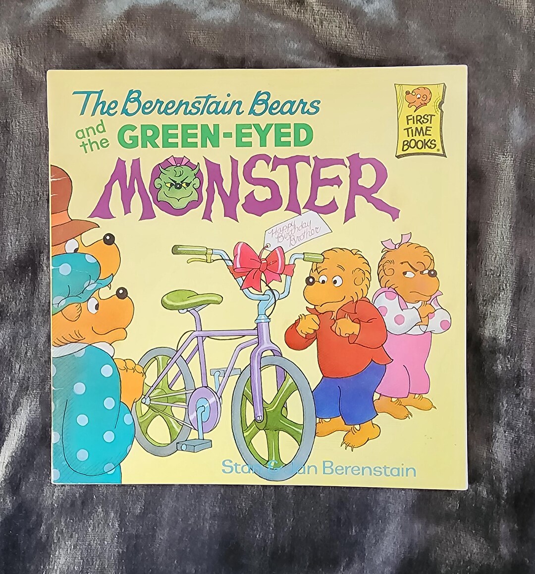 The Berenstain Bears and the Green Eyes Monster - Etsy