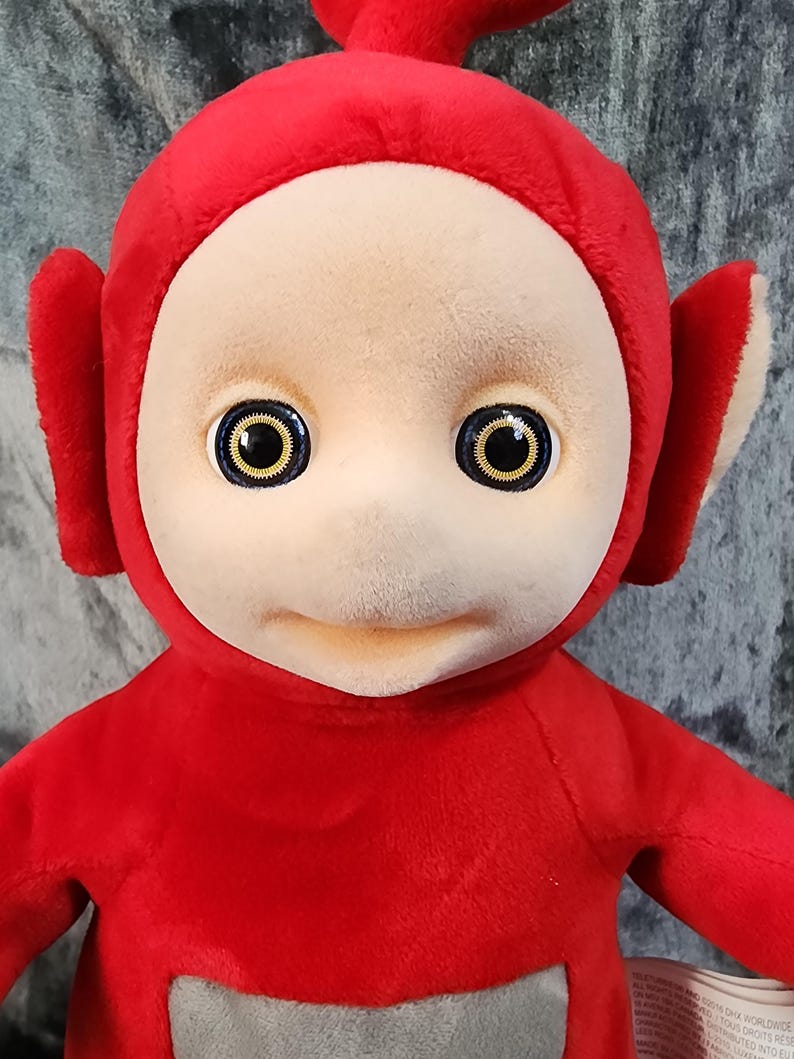 Po the Red Teletubby Plush - Etsy