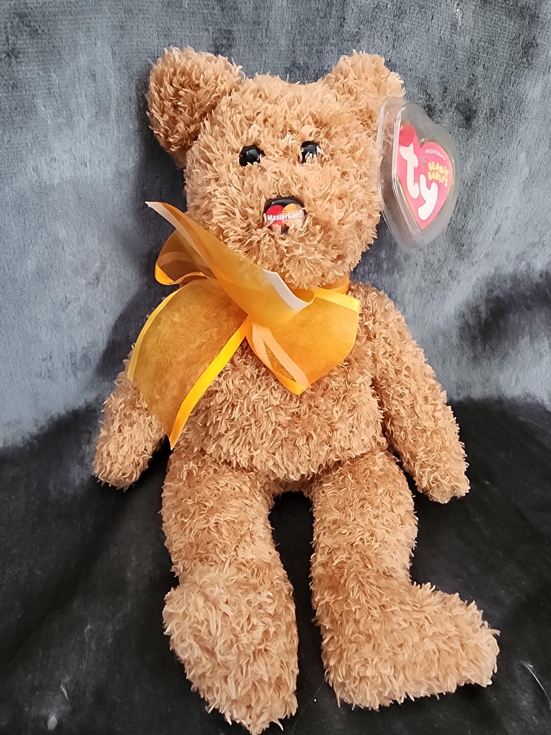 TY Beanie Baby Choice of Mastercard- M.C. Beanie V Bear - Etsy