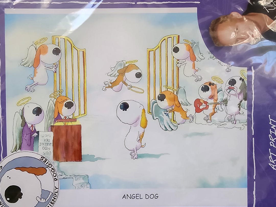 Jim Tweedy's Friendly Doggies Art Print - Etsy
