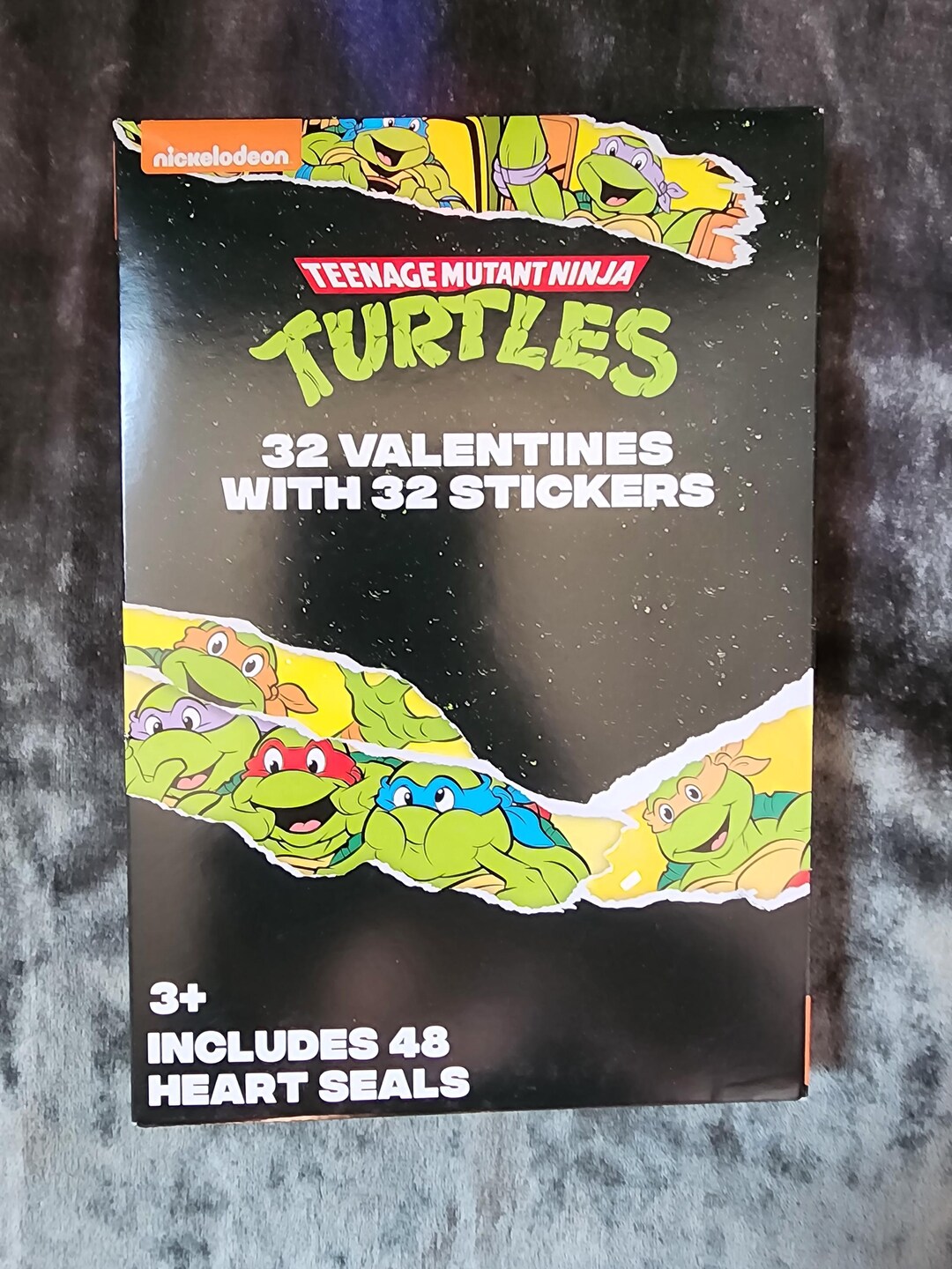 Retro Inspired Teenage Mutant Ninja Turtle Valentine's Day Cards- New ...