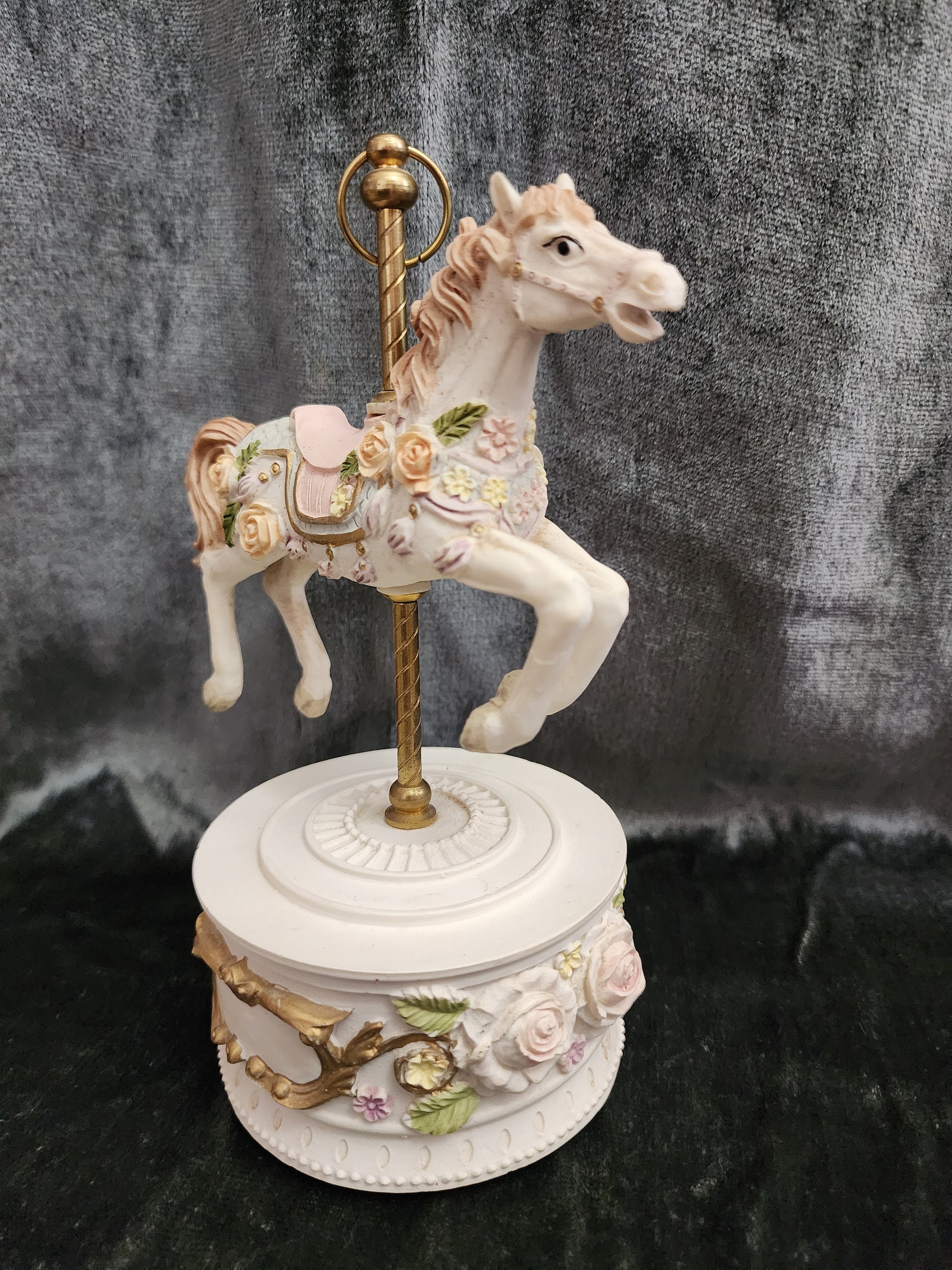 Carousel Horse Music Box - Etsy