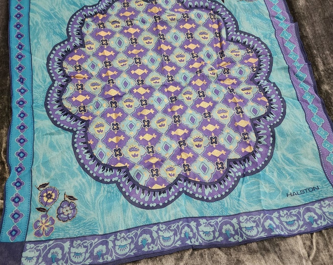 Retro Halston Scarf - Etsy