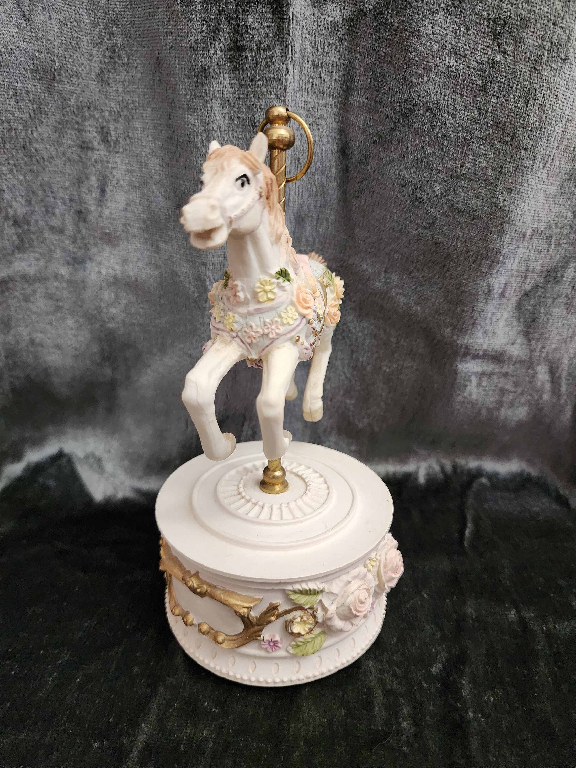 Carousel Horse Music Box - Etsy