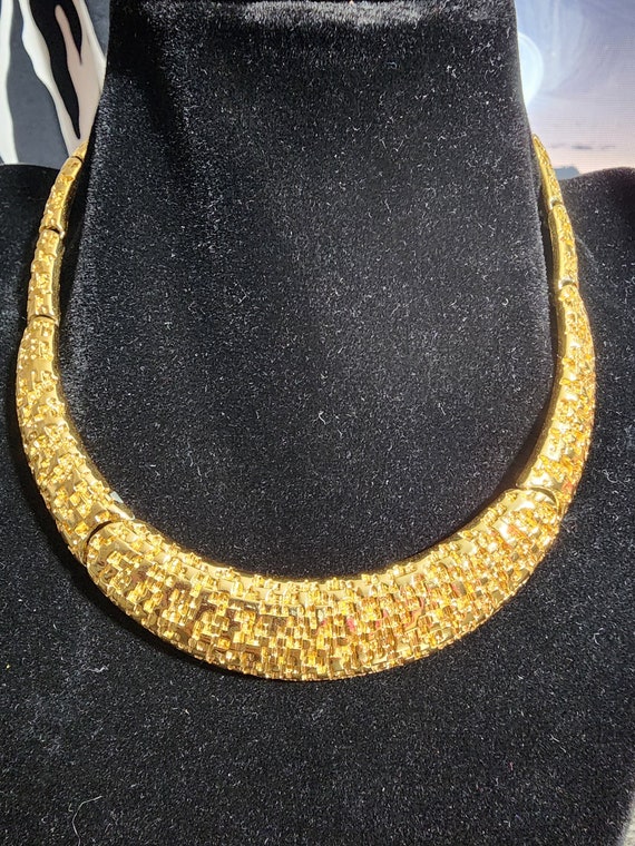 monet 1980s vintage gold - Gem