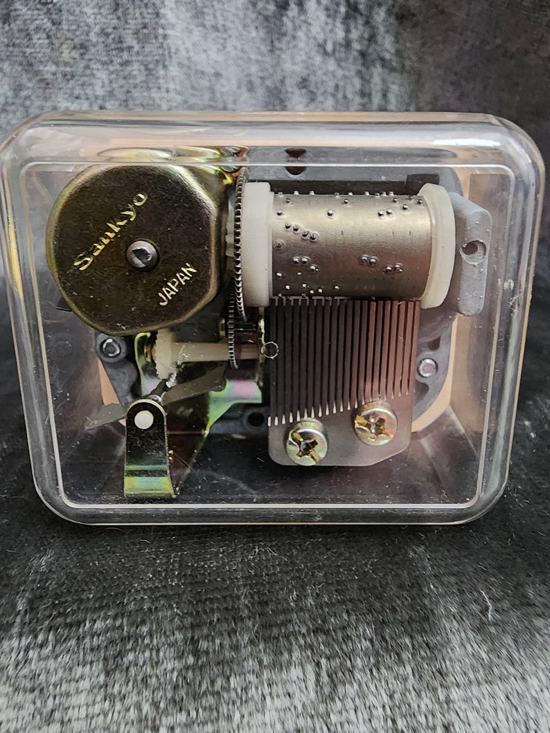 Sankyo Japan Music Box candy Man - Etsy