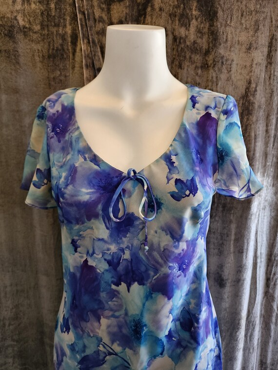 retro flower dress - Gem