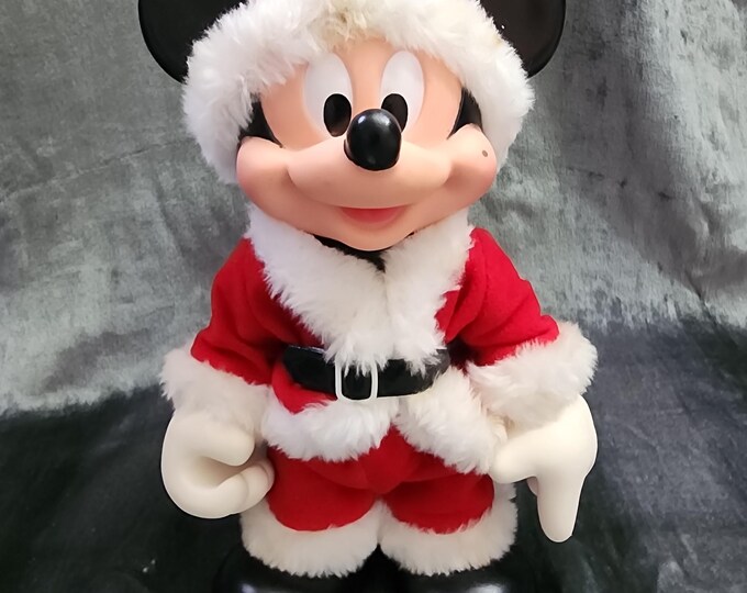 Mickey Mouse Santa - Etsy