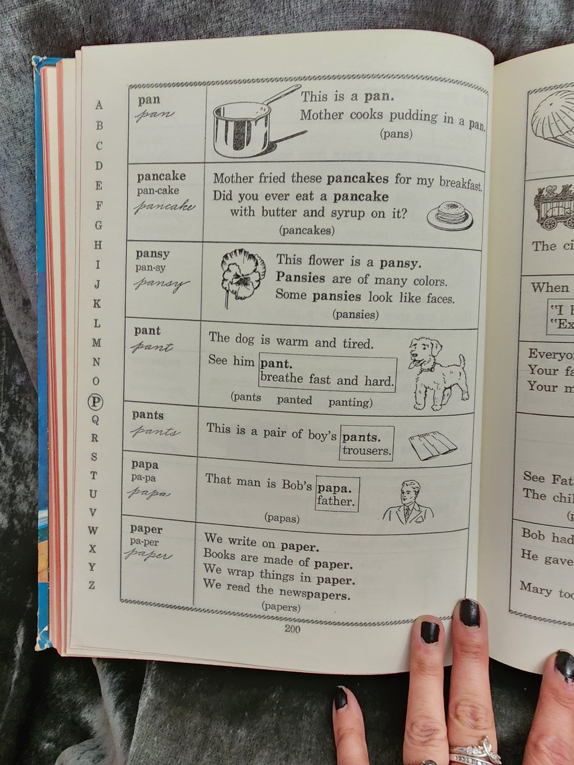 Children's Picture Dictionary 1970s - Etsy