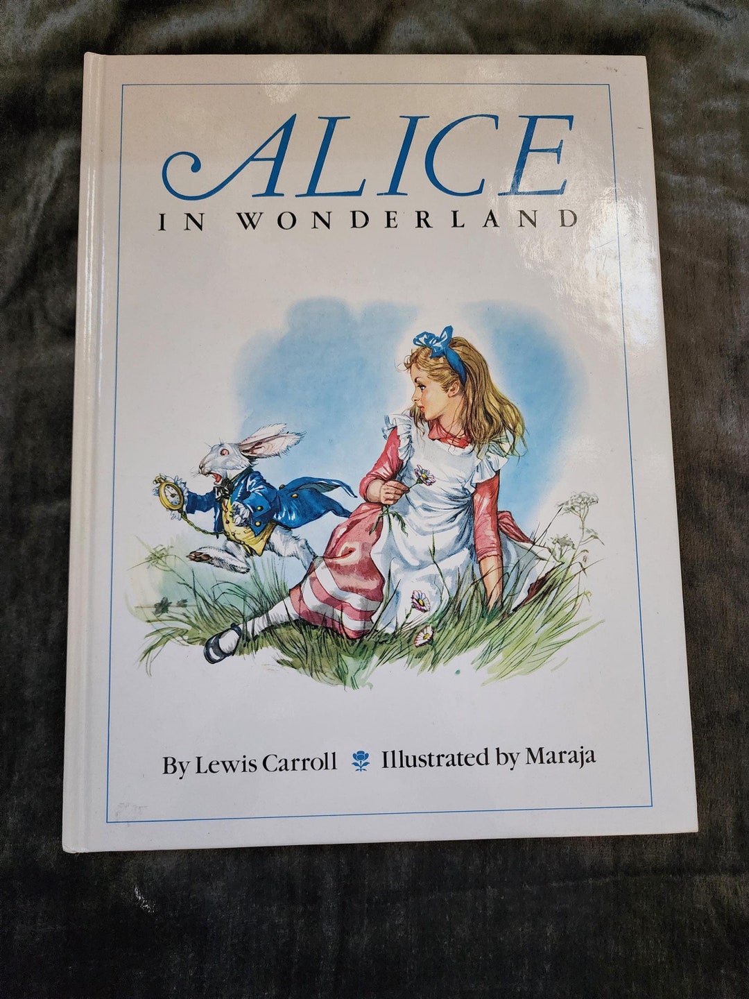Alice in Wonderland Oversize Book - Etsy