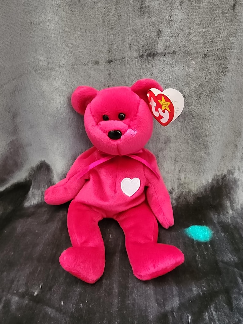 Retro TY Valentina Red Beanie Baby- Super Rare With Multiple Errors! - Etsy