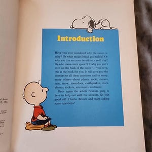 Vintage Charlie Brown Book - Etsy