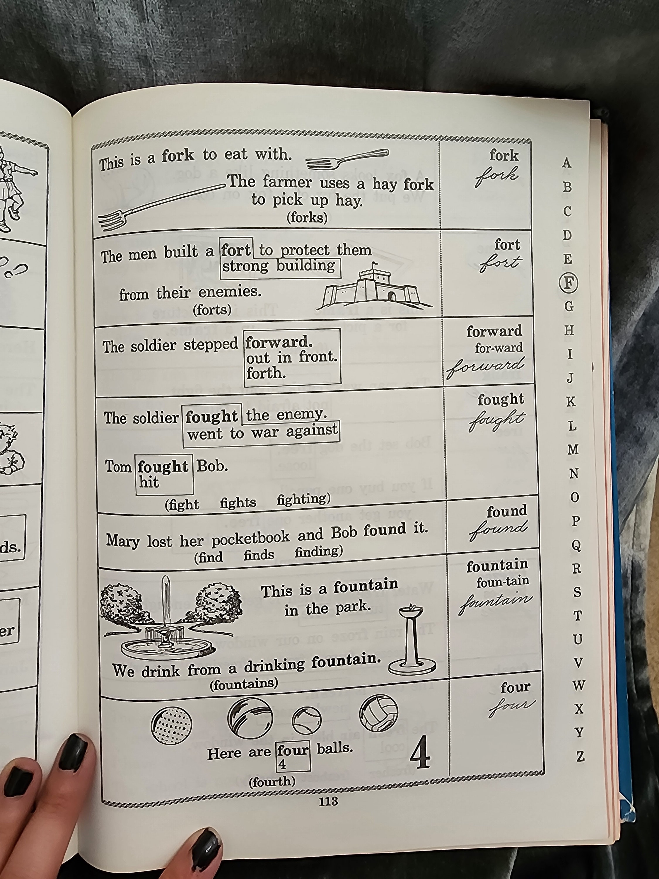 Children's Picture Dictionary 1970s - Etsy