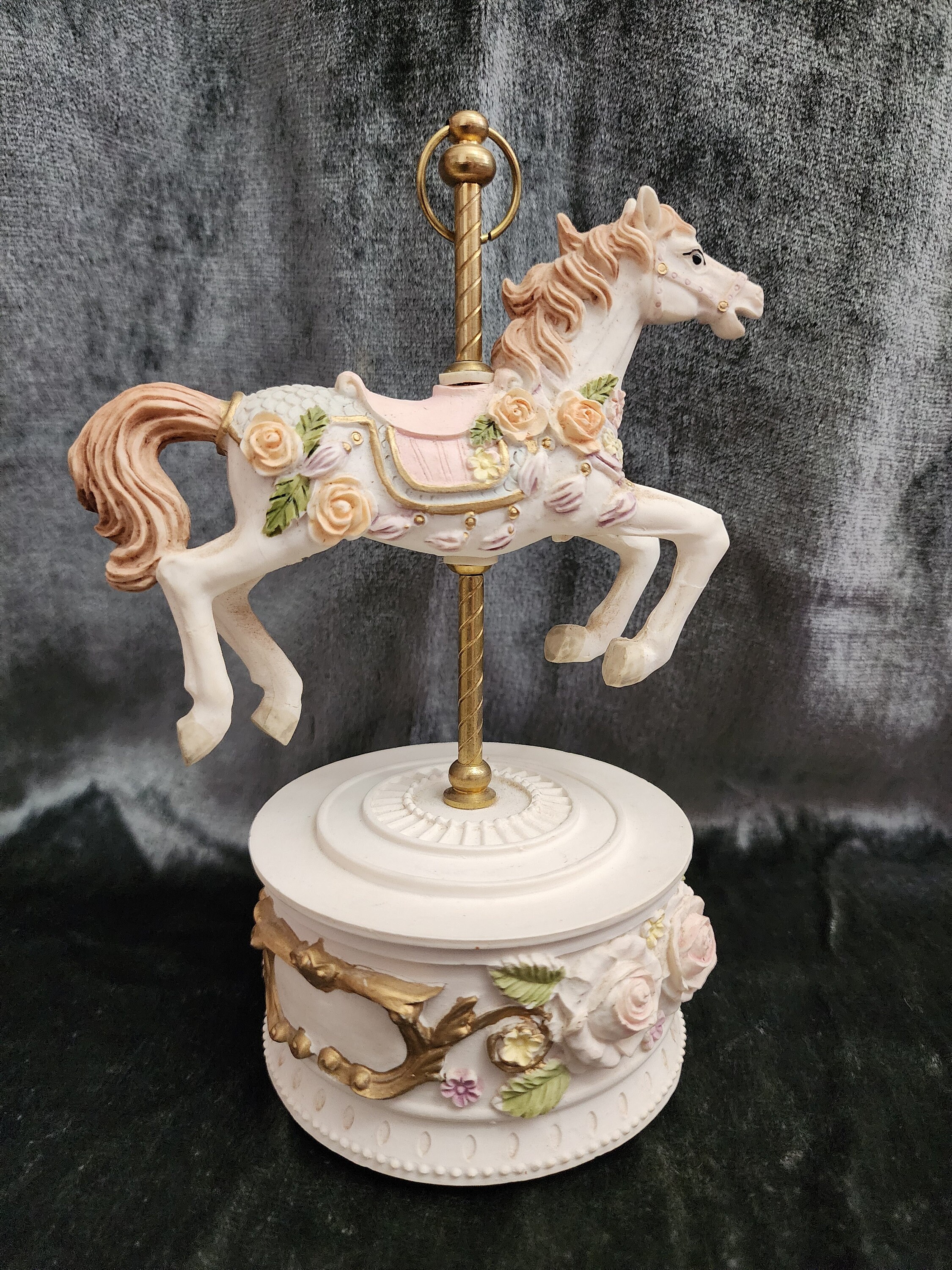 Carousel Horse Music Box - Etsy