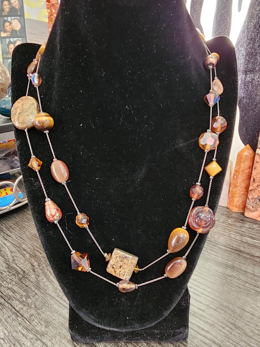 Extra Long Dabby Reid Beaded Necklace - Etsy