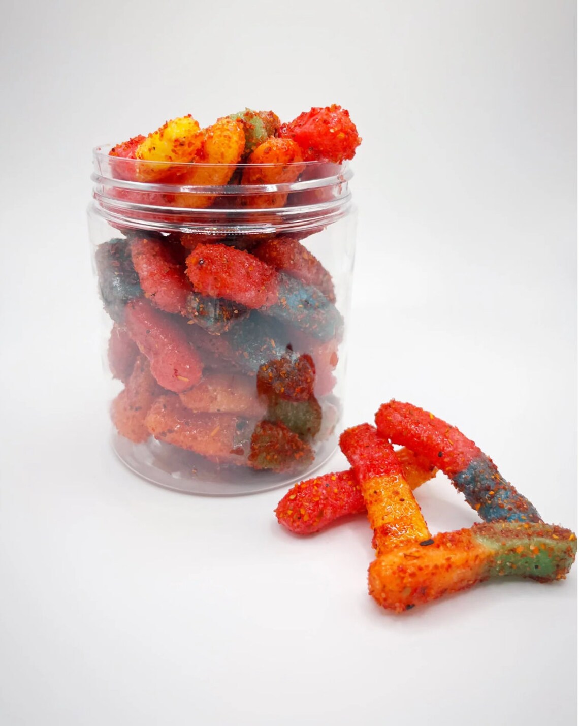Sour Gummy Worms | Dulces Enchilados- Gummy Sour Worms | Spicy Gummy ...