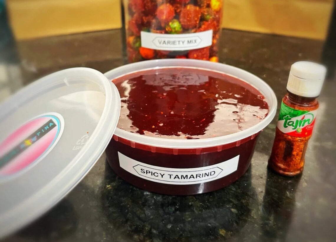 Chamoy Rim Dip | Dulces Enchilados | Classic Flavor | Chamoy Candy ...