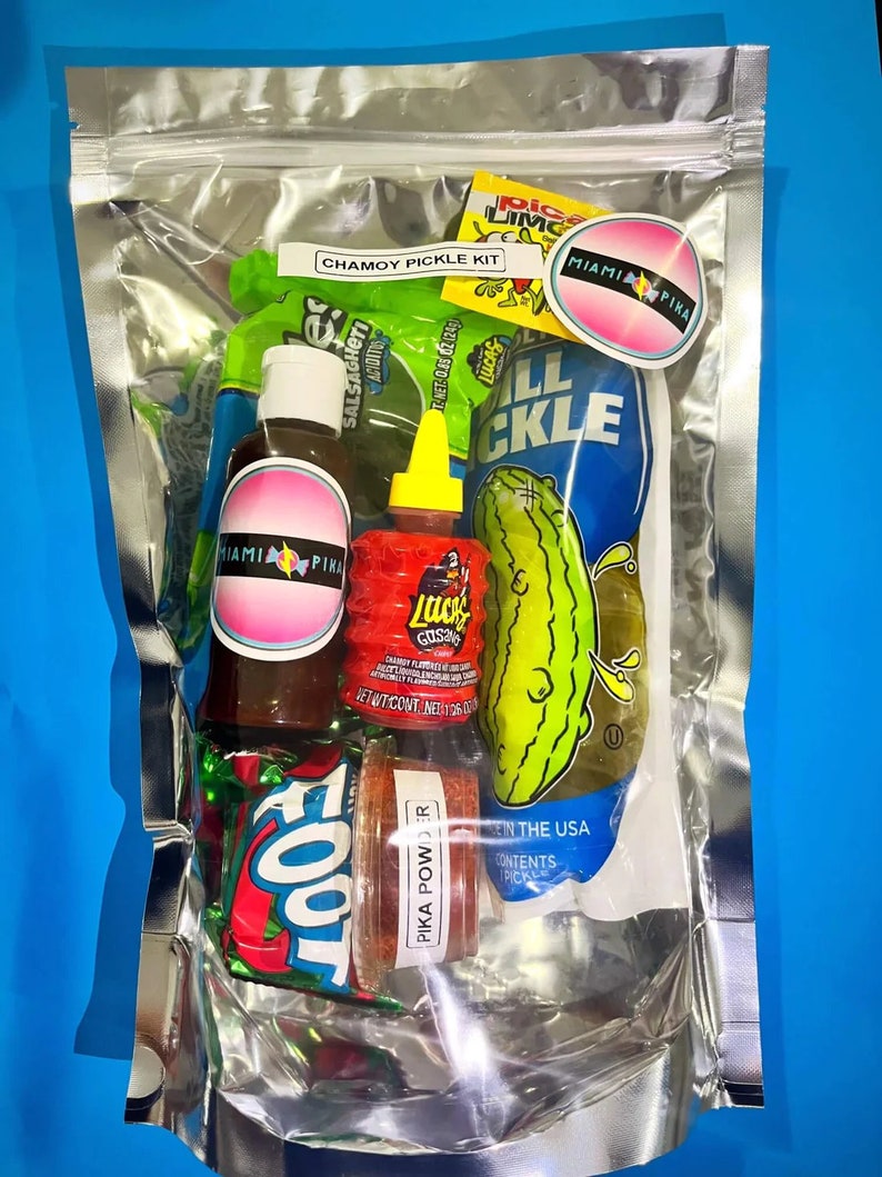 Original Chamoy Pickle Kits | Chamoy Pickle Kit Sour Sweet Spicy ...