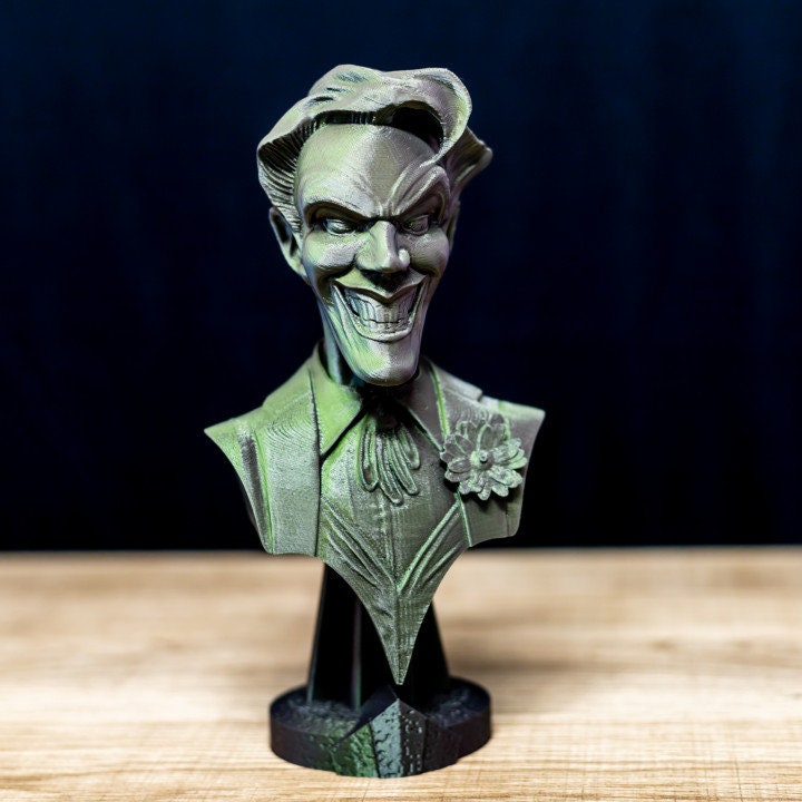 Joker 3D STL File Model Joker Print Ready Ready 3D - Etsy