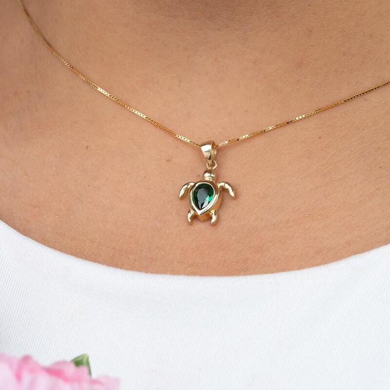 Turtle Pendant - Etsy