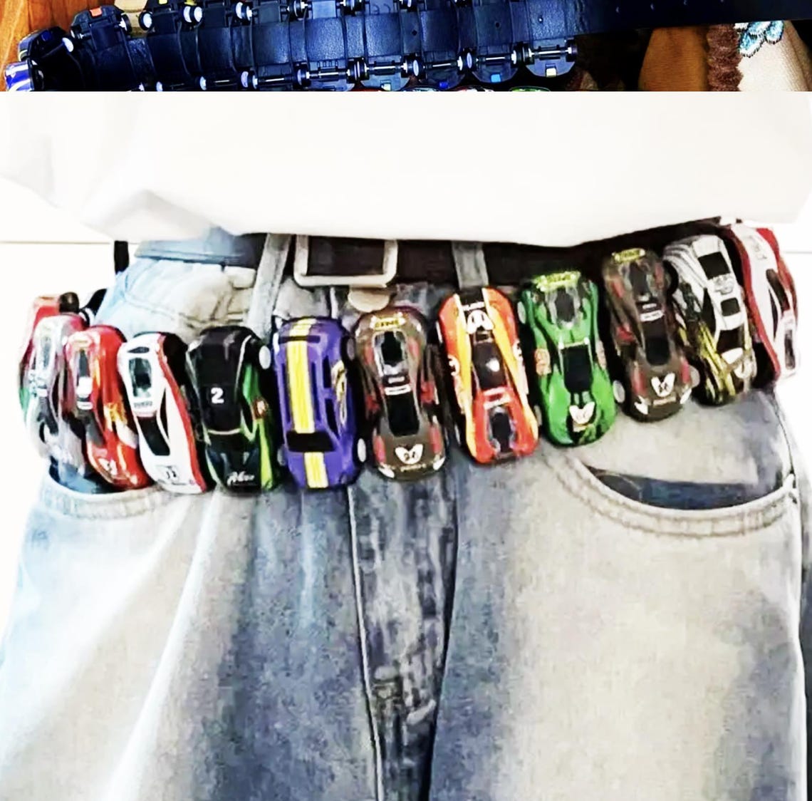 Sonicthemepark Toy Race Car Belt Unisex Linkable / Extendable - Etsy