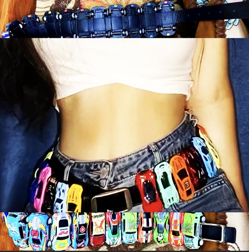 Sonicthemepark Toy Race Car Belt Unisex Linkable / Extendable - Etsy