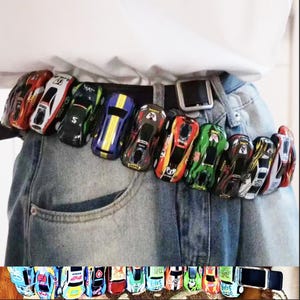 Sonicthemepark Toy Race Car Belt Unisex Linkable / Extendable - Etsy