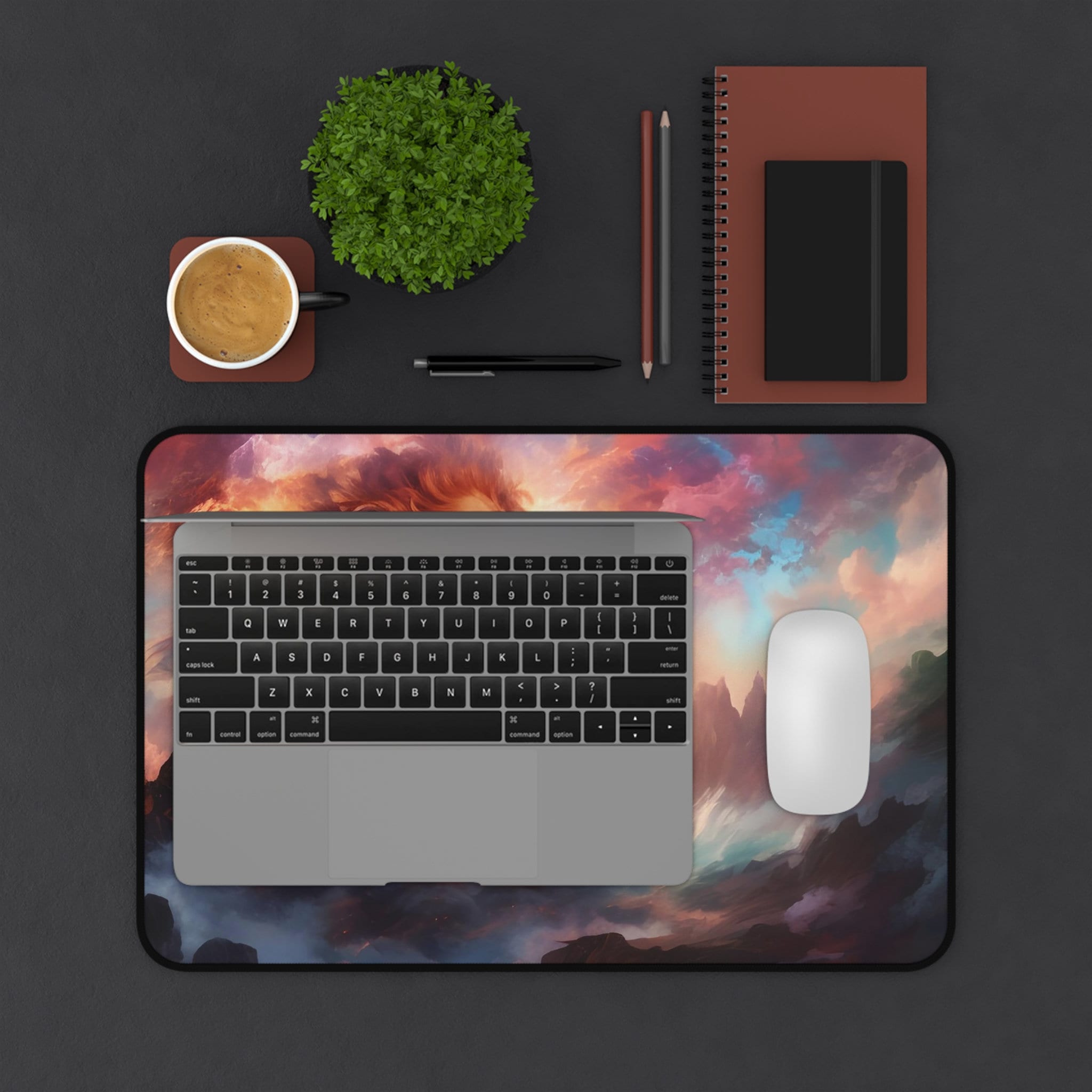 Majestic Lion King: Mufasa Inspired Sunset Desk Mat sold by Israel Lulu ...