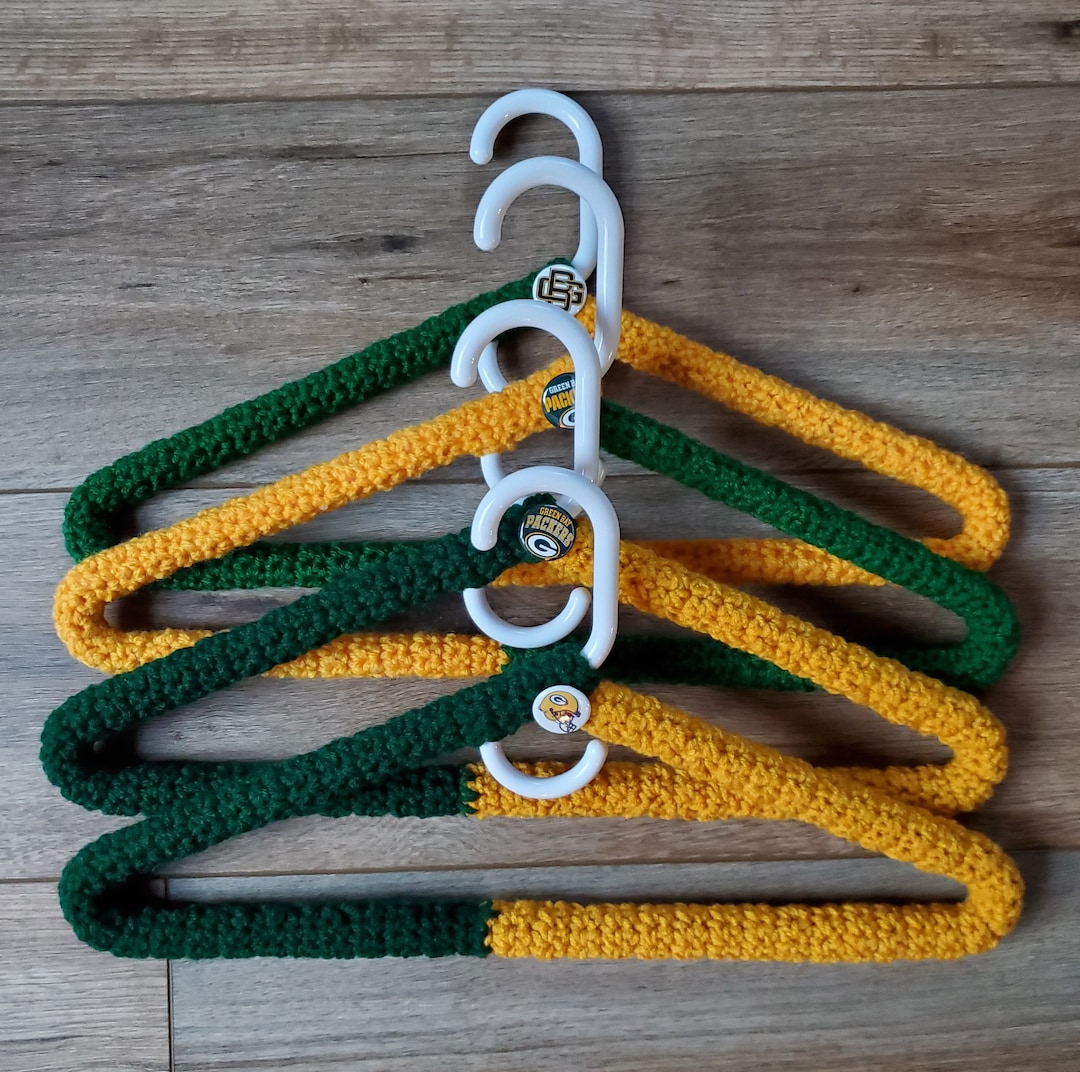 Crochet Covered Hangers: Custom Team Colors, Special Occasion Gifts - Etsy