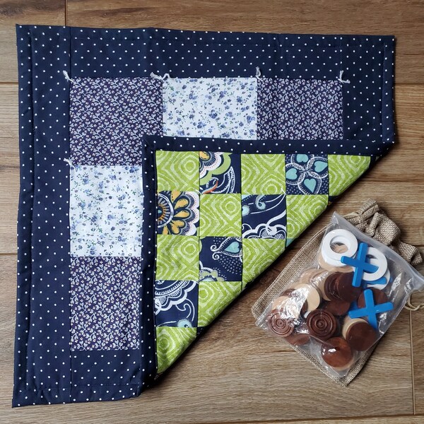 Checkers Board Game - Etsy