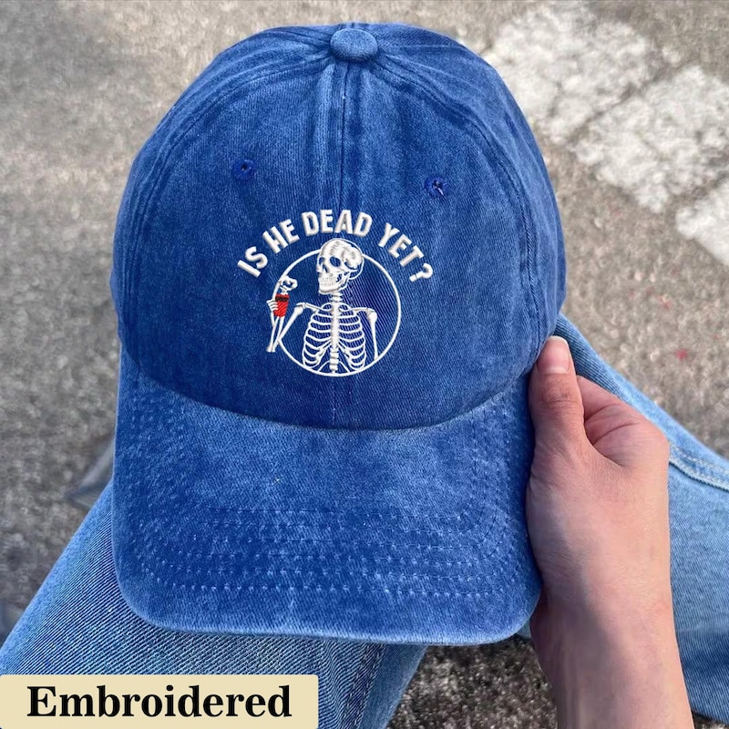 Is He Dead yet Caps - Etsy