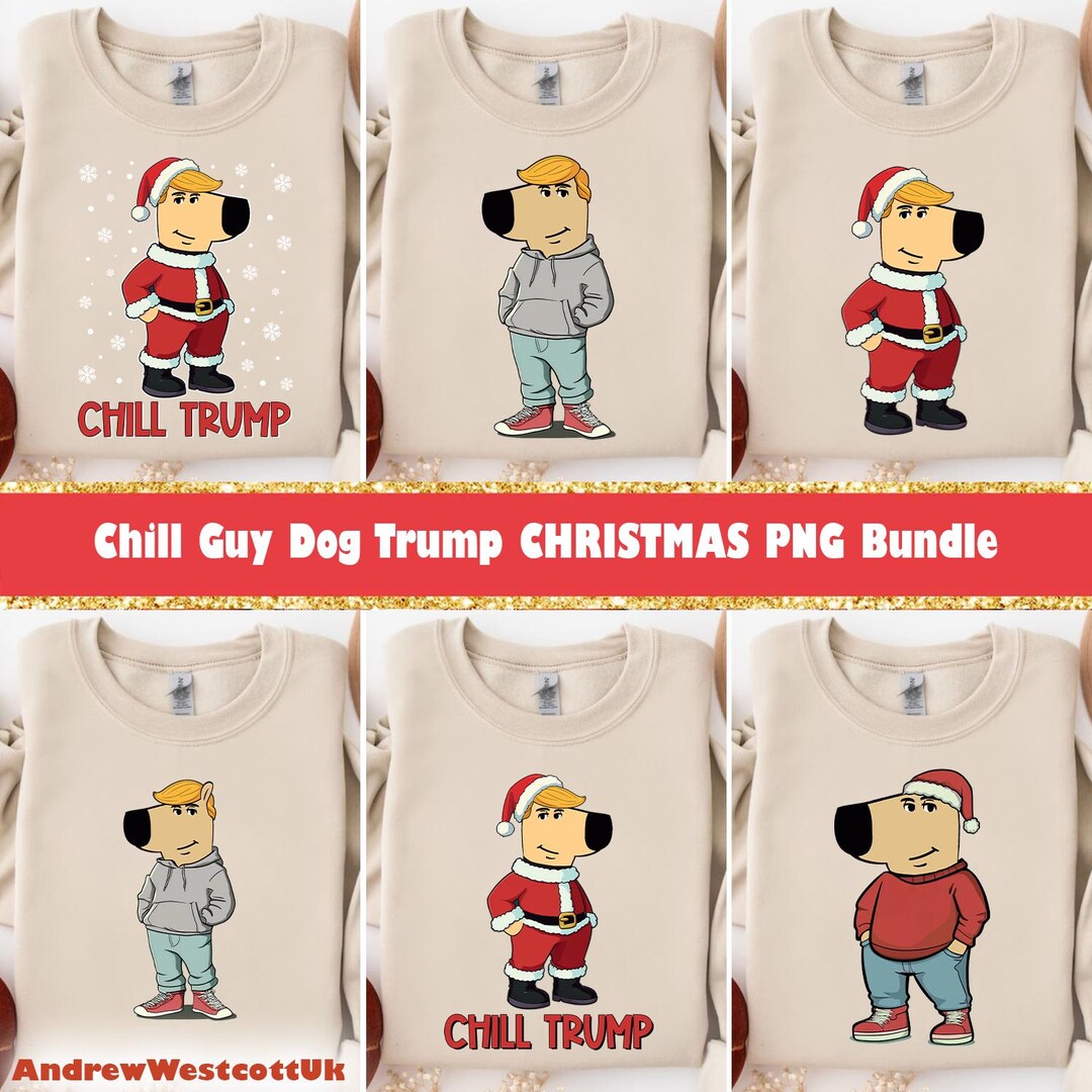 Just A Chill Guy Trump Png, Chill Guy Christmas, , Trump I'll Be Home ...