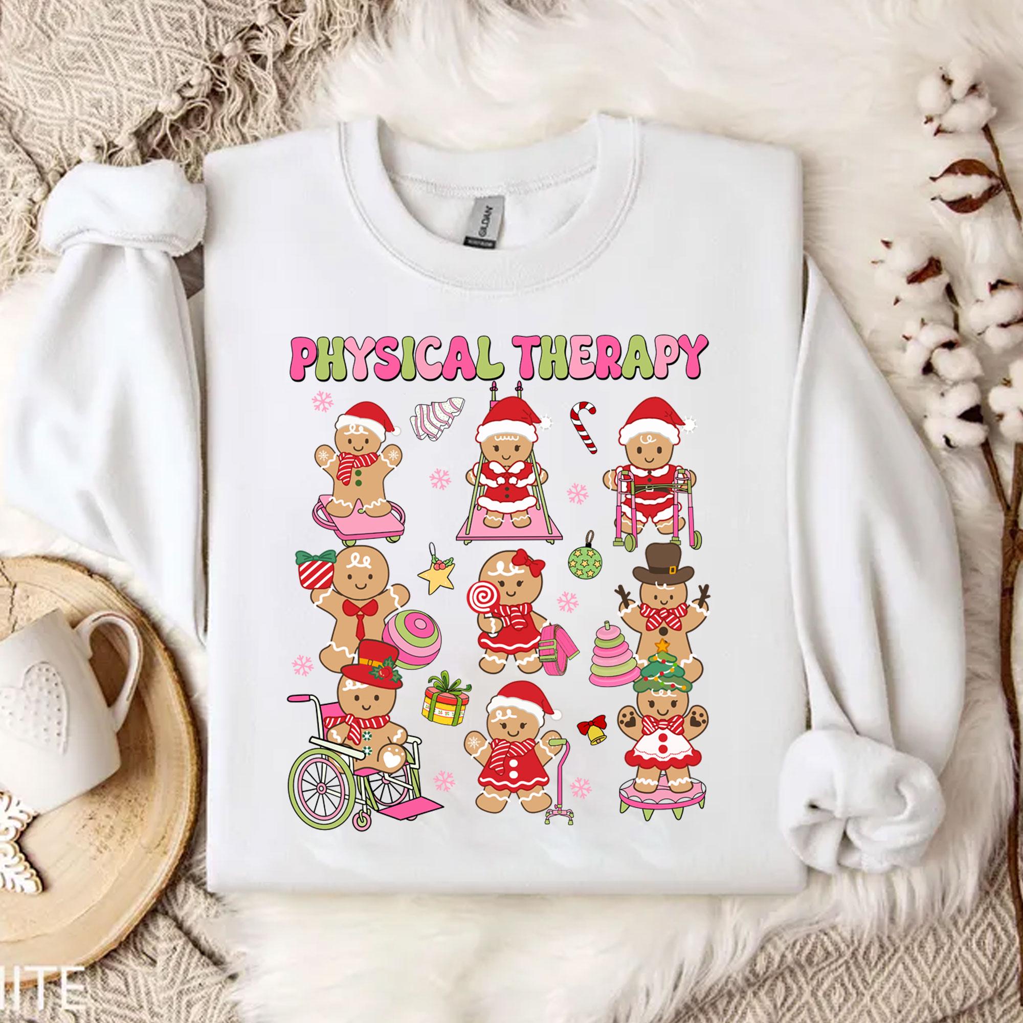 Physical Therapy Gingerbread Png, Physical Therapy Christmas Png, Merry ...