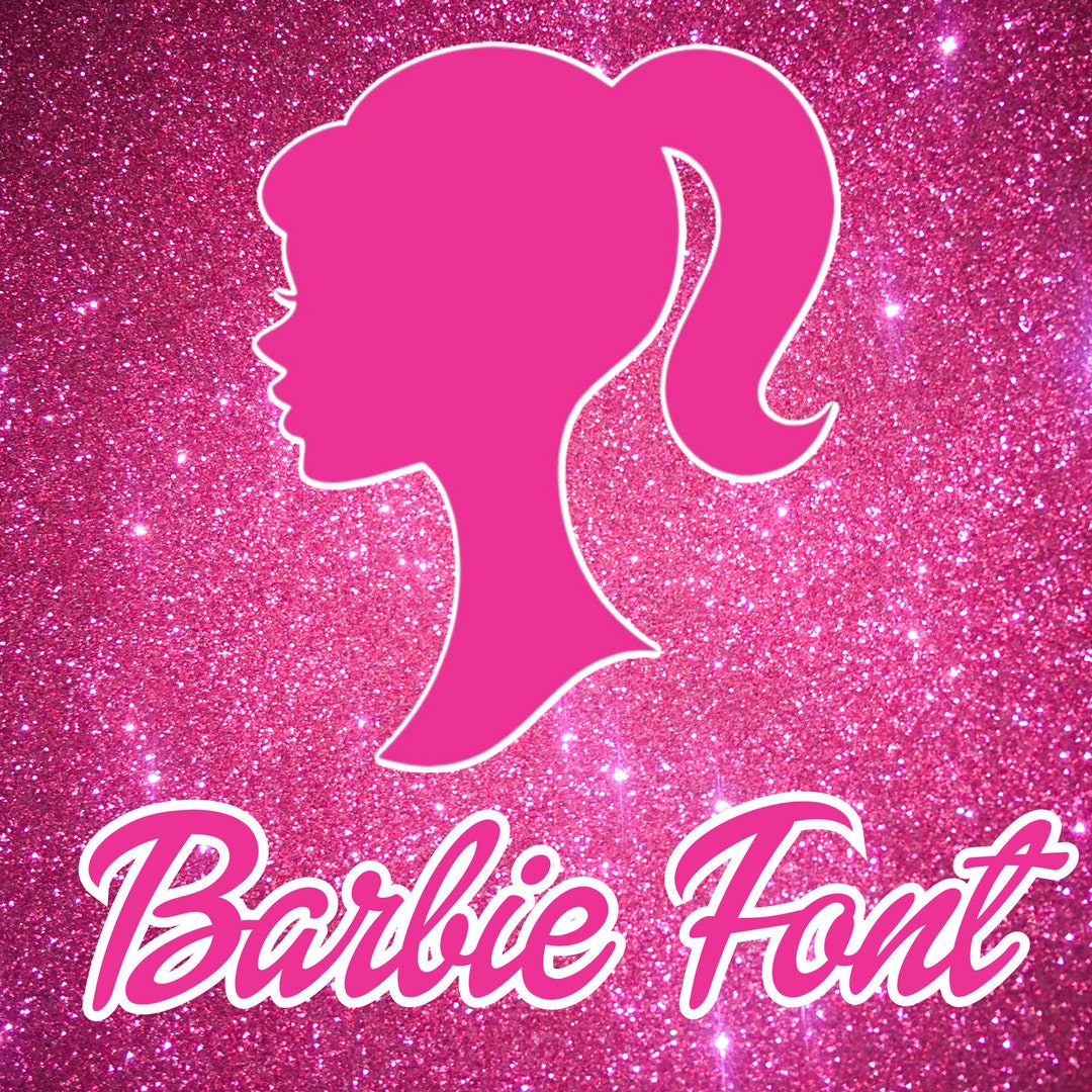 Barbie Font. - Etsy