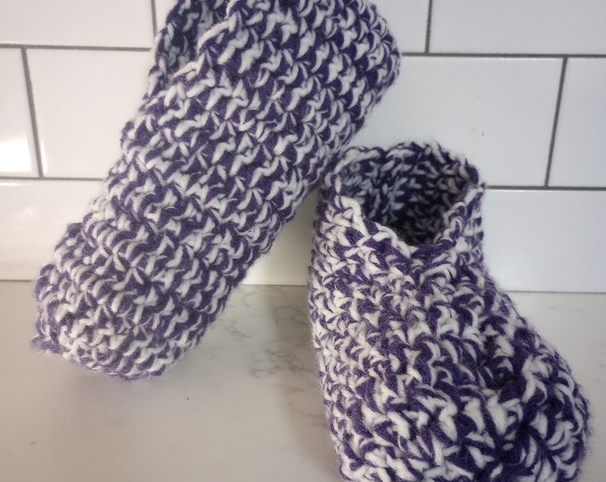 Handmade Adult Grandma Slippers/booties - Etsy