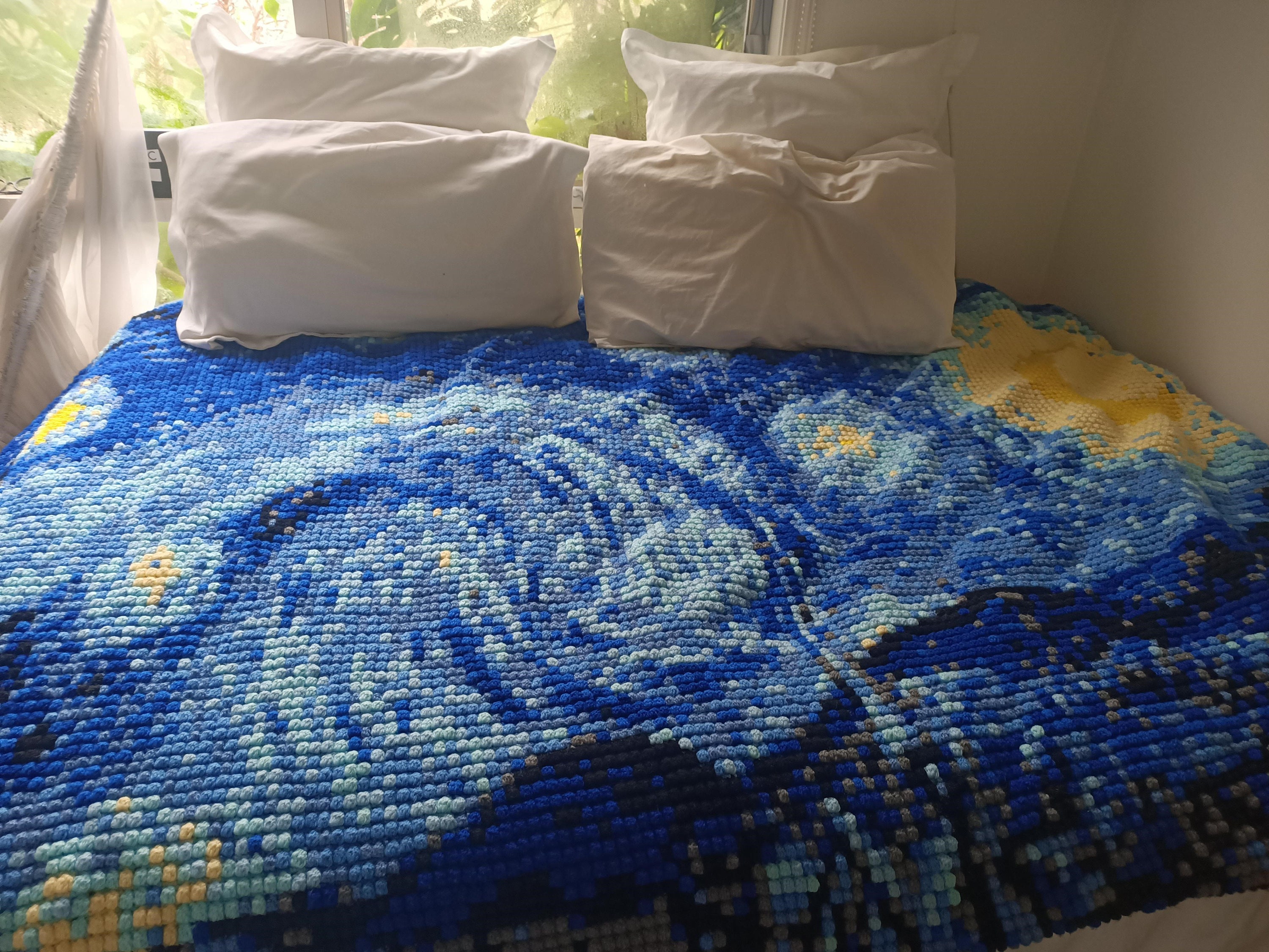 The Starry Night Crochet Pattern, PDF Pattern, Download, Crochet ...