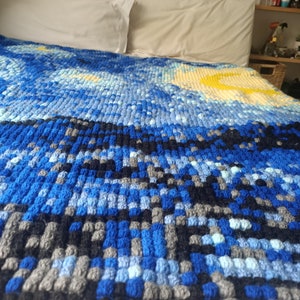 The Starry Night Crochet Pattern, PDF Pattern, Download, Crochet ...