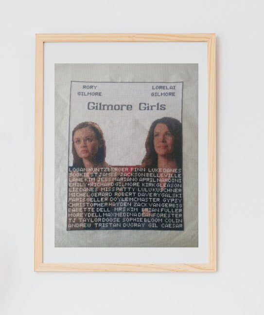 Gilmore Girls Cross Stitch Pattern PDF Pattern Download - Etsy