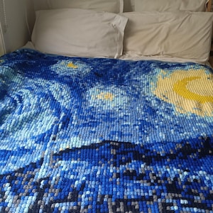 The Starry Night Crochet Pattern, PDF Pattern, Download, Crochet ...