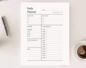Ultimate Printable Daily Planner With Meal Plan Section - Etsy
