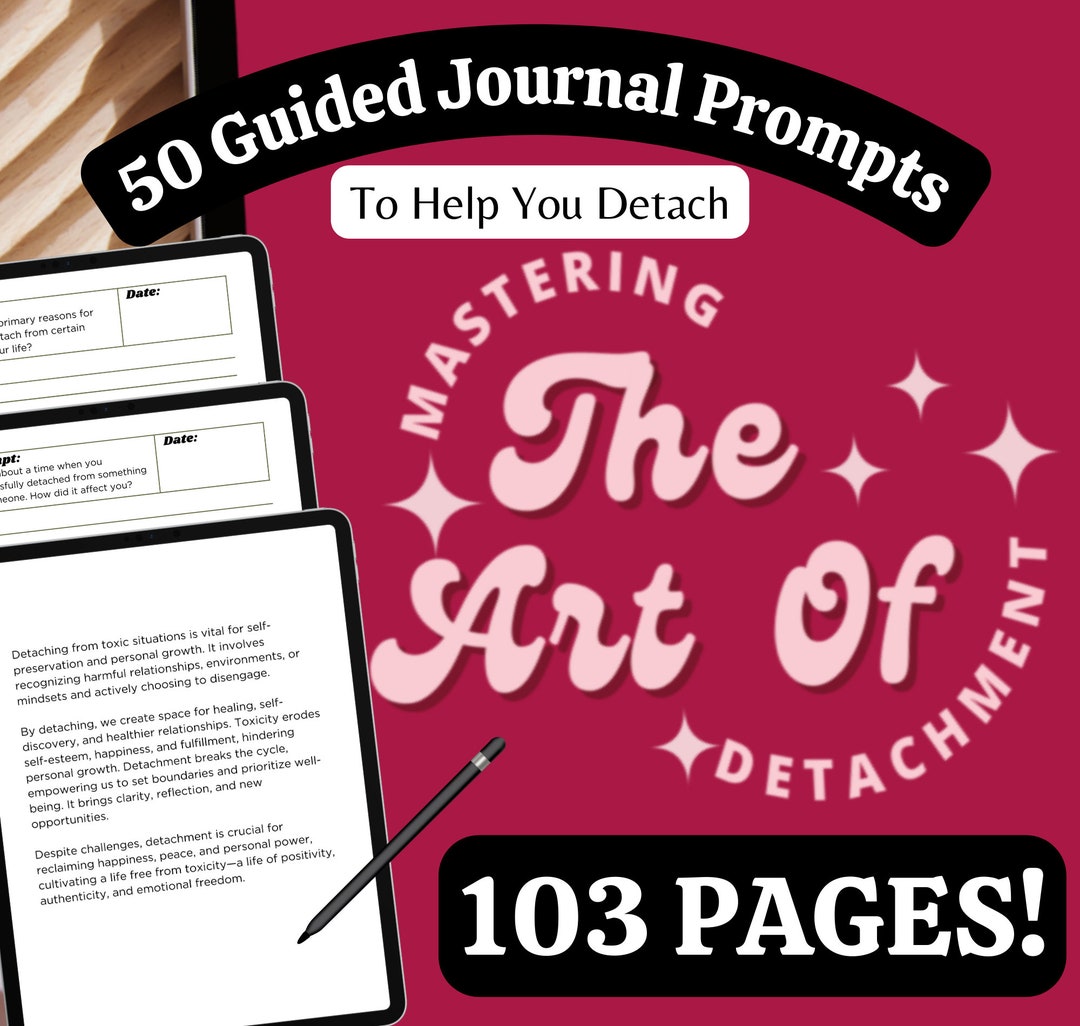 The Art of Detachment: 50 Guided Journal Prompts for Cultivating Inner ...