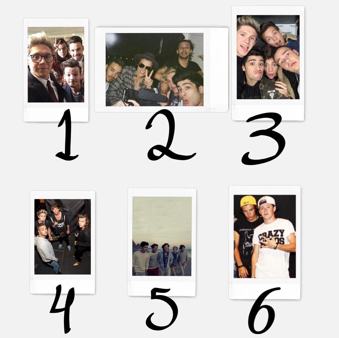 One Direction Instax Polaroid Prints - Etsy