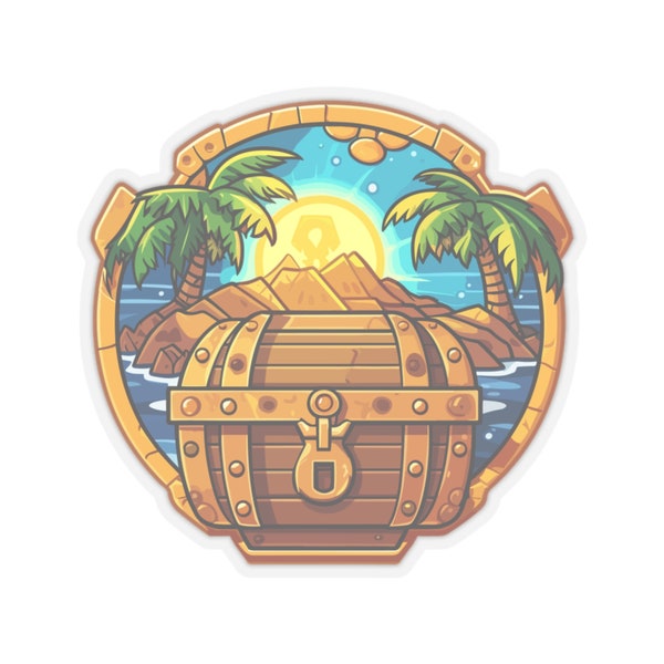 Treasure Island Decal - Etsy