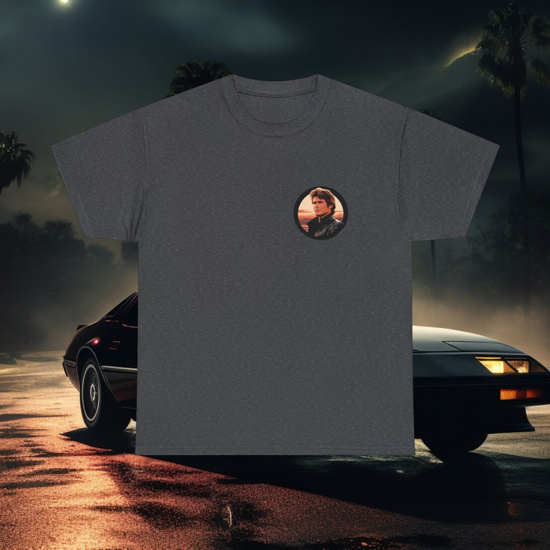 Knight Rider Shirt David Hasselhoff TV Show Knight Rider - Etsy