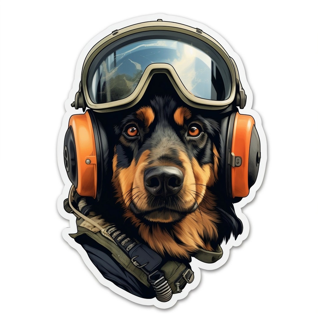 Dachshund Pilot | Dog Print | Instant Download PNG SVG - Etsy