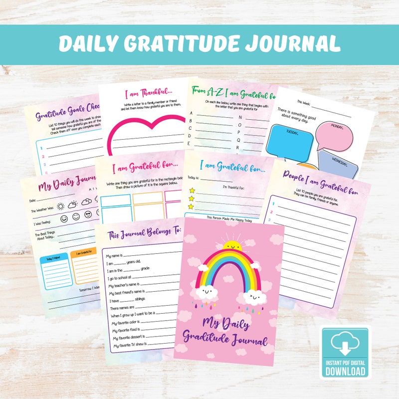 Gratitude Journal - Etsy