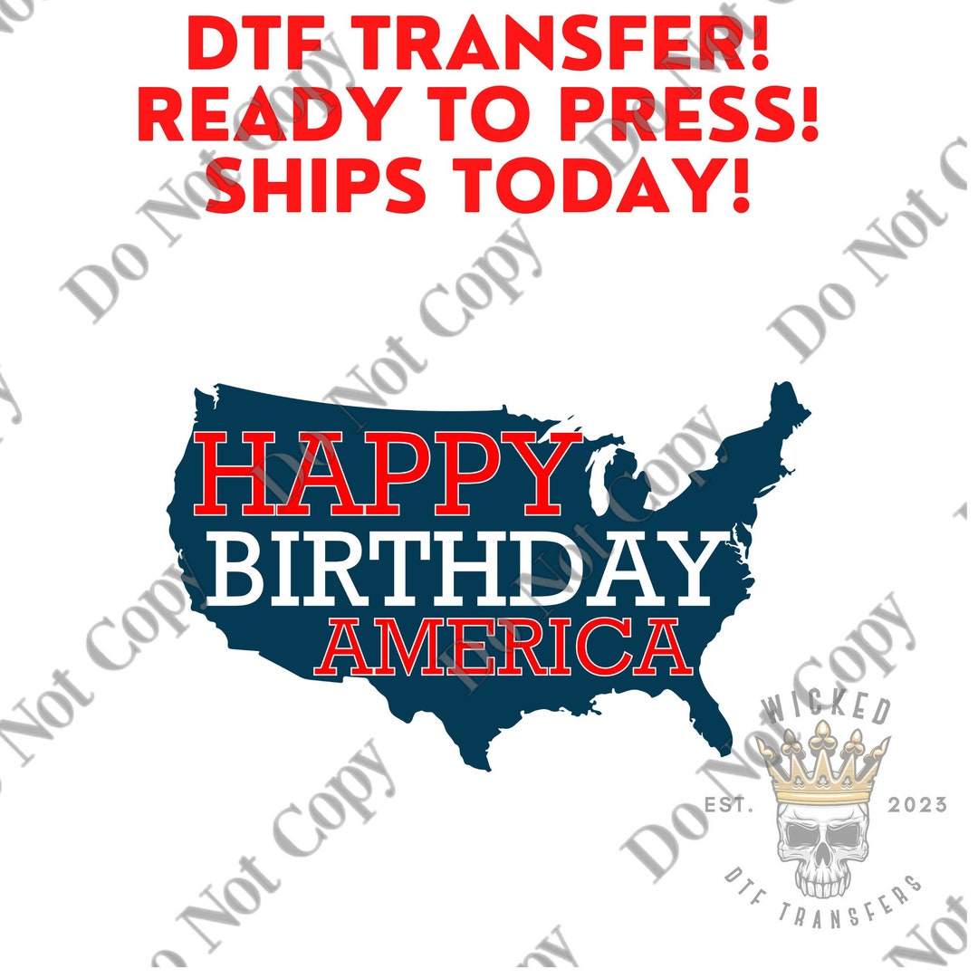 4th of July, Memorial Day, Patriotic Peace Sign DTF Transfers,ready to ...