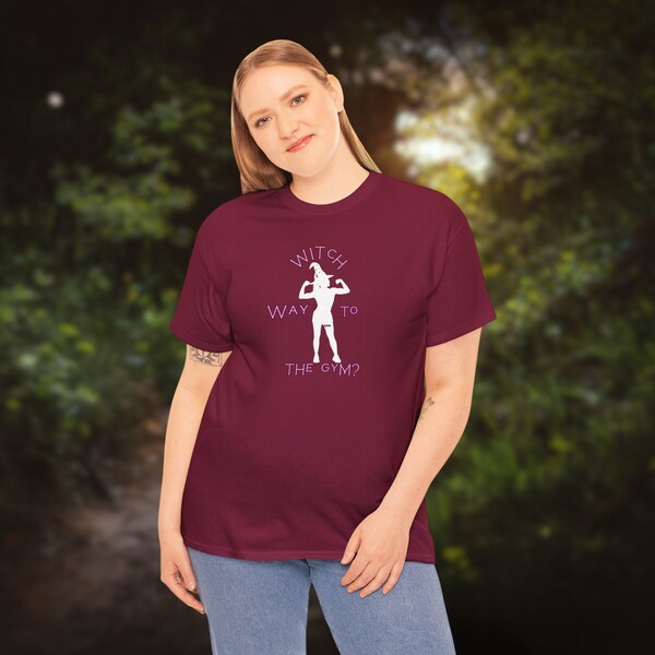 Witch Gym Shirt - Etsy