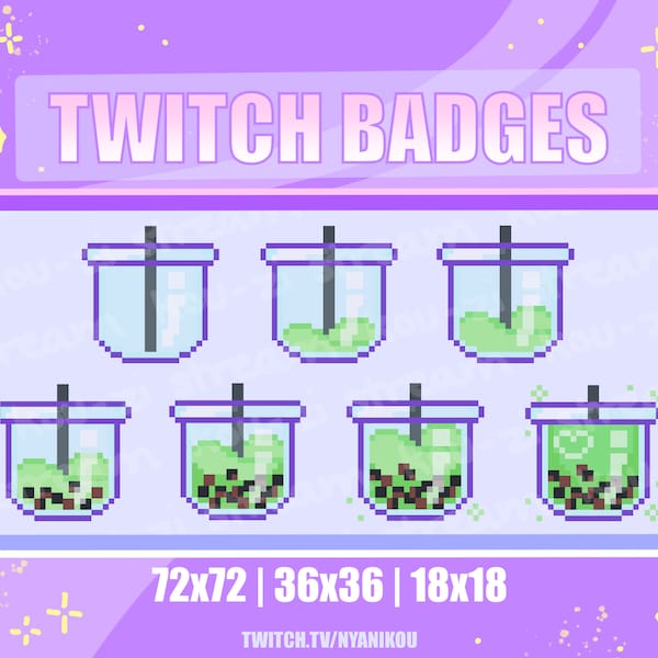 Matcha Twitch Emote - Etsy